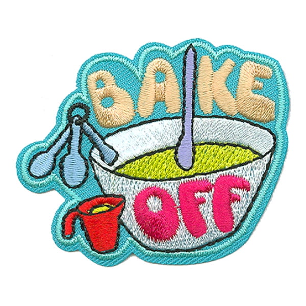 12 pieces 2" Custom Activity Scouts Applique Fun Patches - Bake Off ...