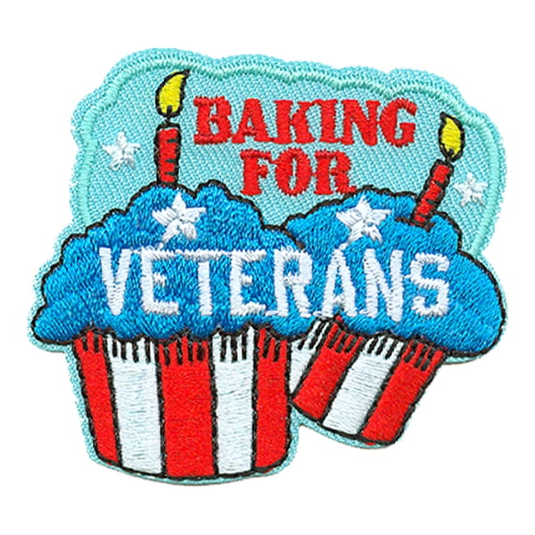 12 pieces 2" Custom Activity Scouts Applique Fun Patches - Baking For ...