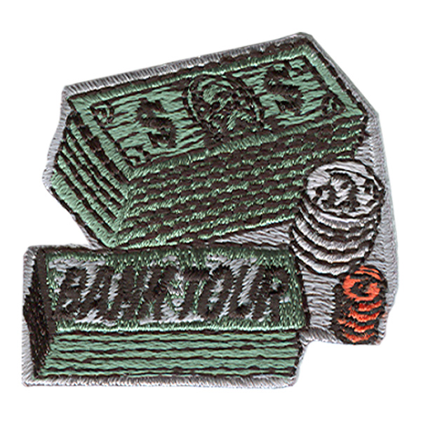 12 pieces 2" Custom Activity Scouts Applique Fun Patches - Bank Tour ...