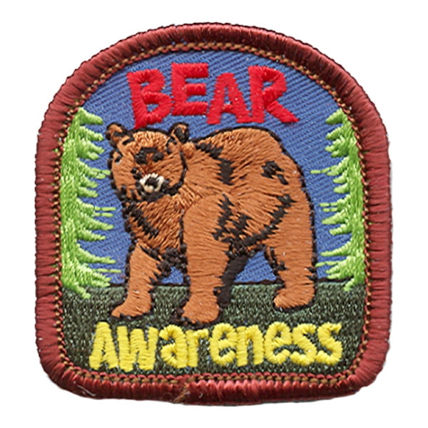 12 pieces 2" Custom Activity Scouts Applique Fun Patches - Bear ...