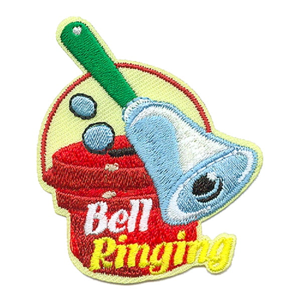 12 pieces 2" Custom Activity Scouts Applique Fun Patches - Bell Ringing ...