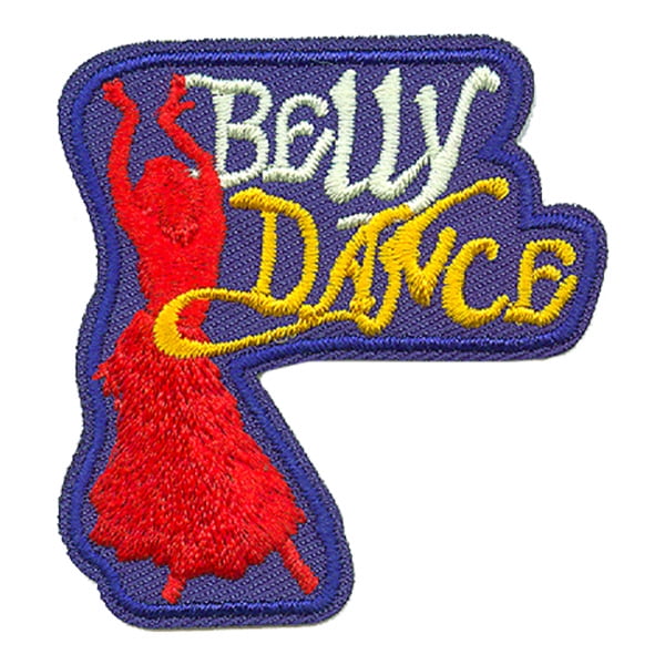 12 pieces 2" Custom Activity Scouts Applique Fun Patches - Belly Dance ...