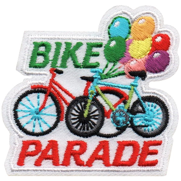 12 pieces 2" Custom Activity Scouts Applique Fun Patches - Bike Parade ...