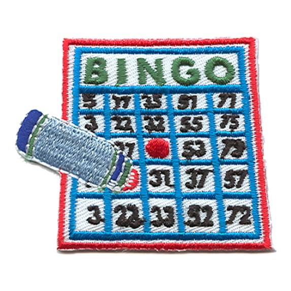 12 pieces 2" Custom Activity Scouts Applique Fun Patches - Bingo (Board ...