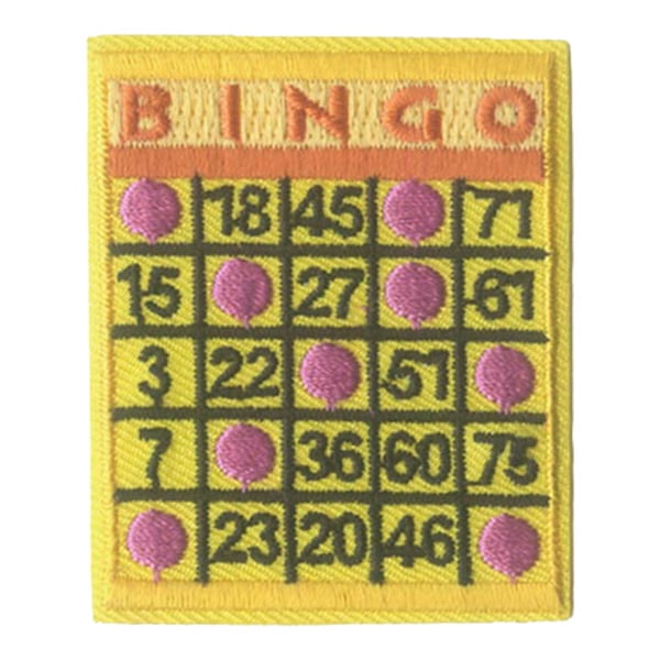 12 pieces 2" Custom Activity Scouts Applique Fun Patches - Bingo ...