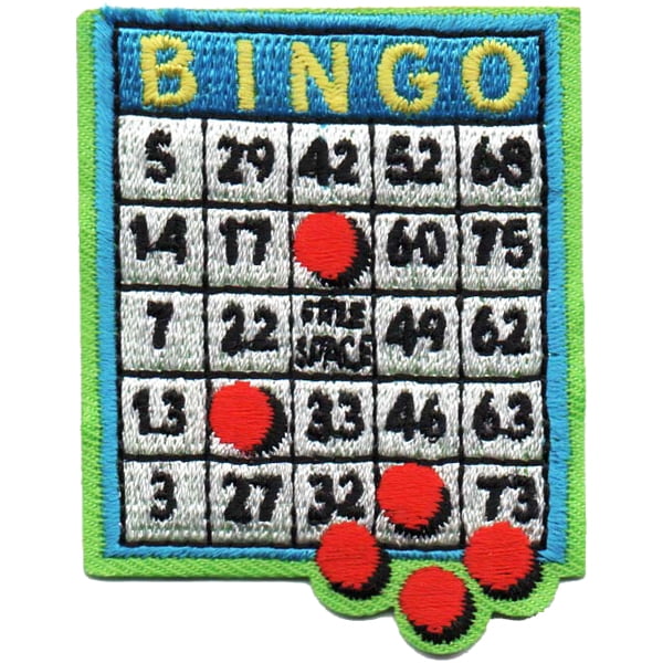 12 pieces 2" Custom Activity Scouts Applique Fun Patches - Bingo Patch ...