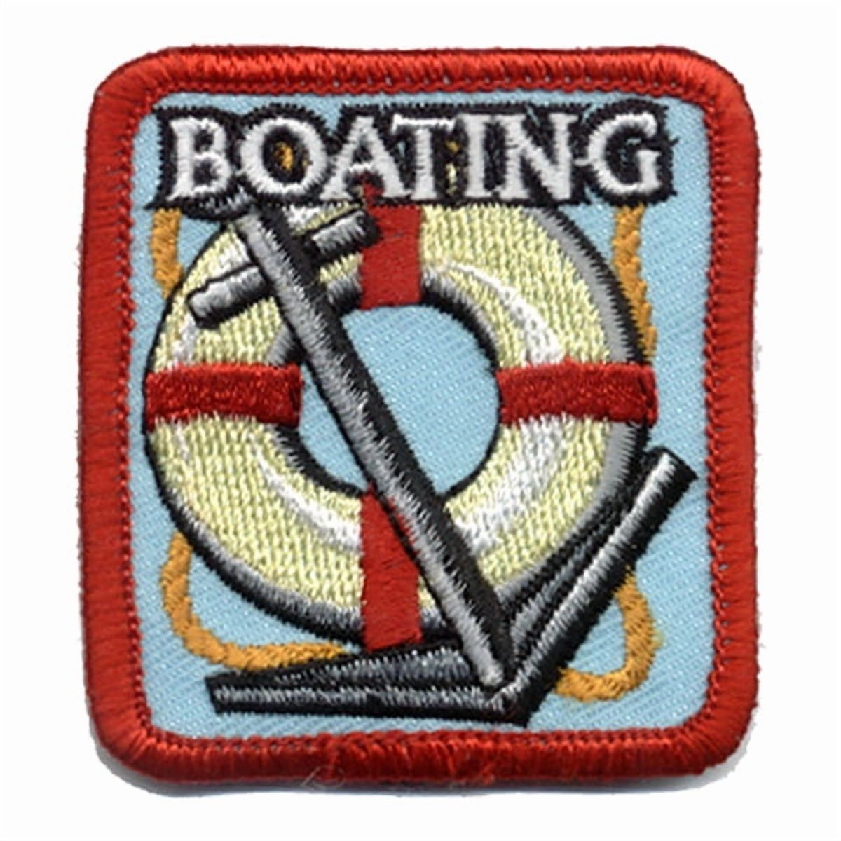 12 pieces 2" Custom Activity Scouts Applique Fun Patches - Boating ...