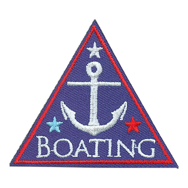 12 pieces 2" Custom Activity Scouts Applique Fun Patches - Boating ...