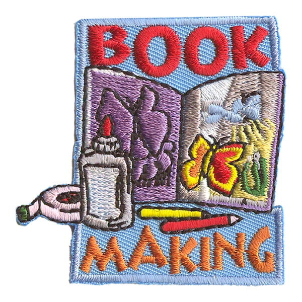 12 pieces 2" Custom Activity Scouts Applique Fun Patches - Book Making ...