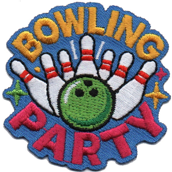 12 pieces 2" Custom Activity Scouts Applique Fun Patches - Bowling ...