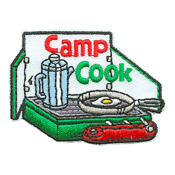 12 pieces 2" Custom Activity Scouts Applique Fun Patches - Camp Cook ...