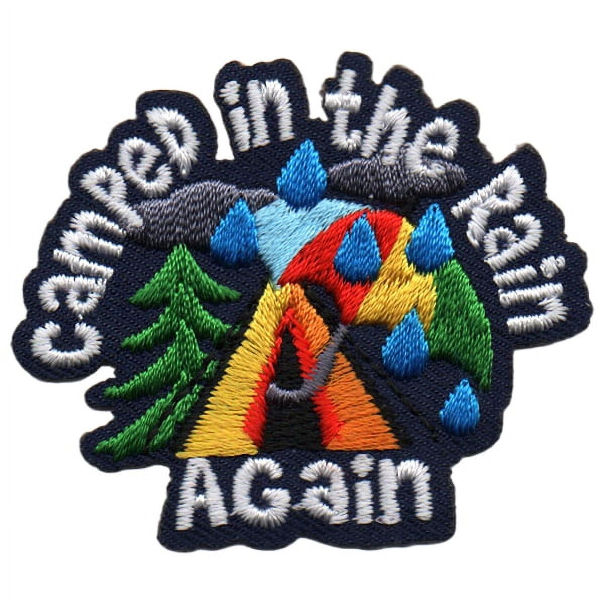 12 pieces 2" Custom Activity Scouts Applique Fun Patches - Camped In ...