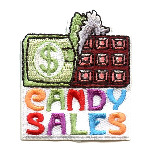 12 pieces 2" Custom Activity Scouts Applique Fun Patches - Candy Sales ...