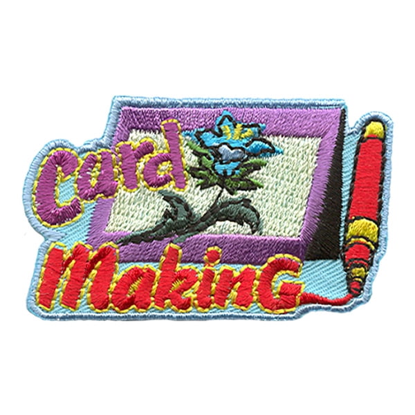 12 pieces 2" Custom Activity Scouts Applique Fun Patches - Card Making ...