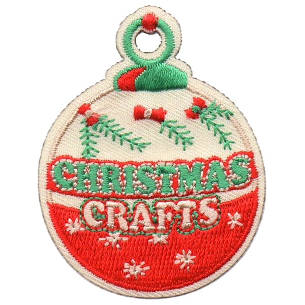 12 pieces 2" Custom Activity Scouts Applique Fun Patches - Christmas ...