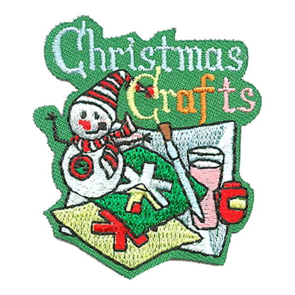 12 pieces 2" Custom Activity Scouts Applique Fun Patches - Christmas ...