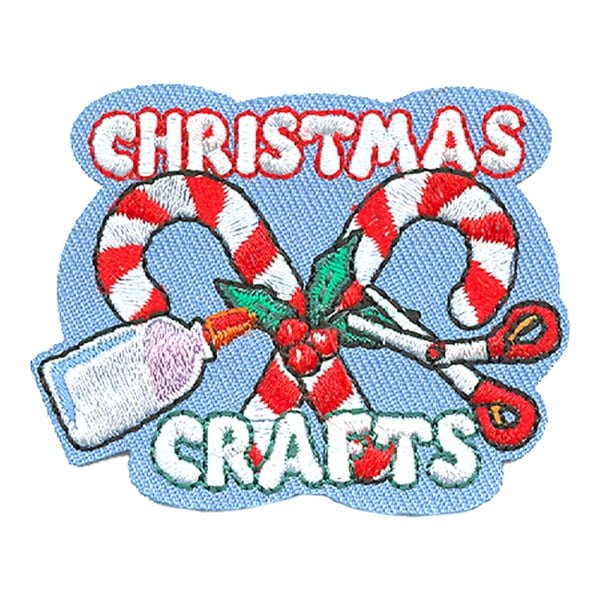 12 pieces 2" Custom Activity Scouts Applique Fun Patches - Christmas ...
