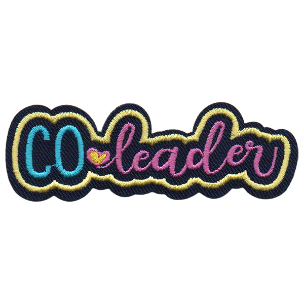 12 pieces 2" Custom Activity Scouts Applique Fun Patches - Co-Leader ...
