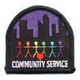 12 pieces 2" Custom Activity Scouts Applique Fun Patches - Community Service Patch 8 - Walmart.com