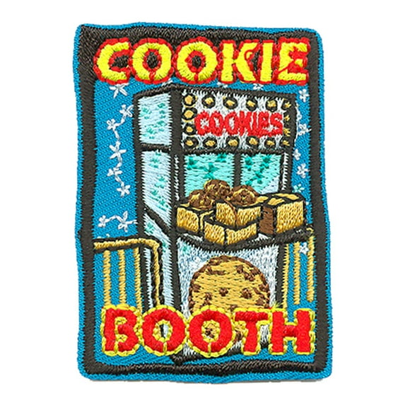 12 pieces 2" Custom Activity Scouts Applique Fun Patches - Cookie Booth Patch 10 - Walmart.com