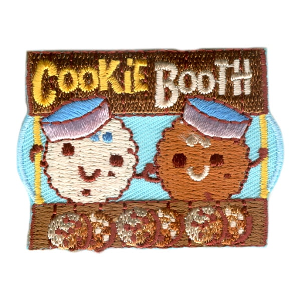 12 pieces 2" Custom Activity Scouts Applique Fun Patches - Cookie Booth ...