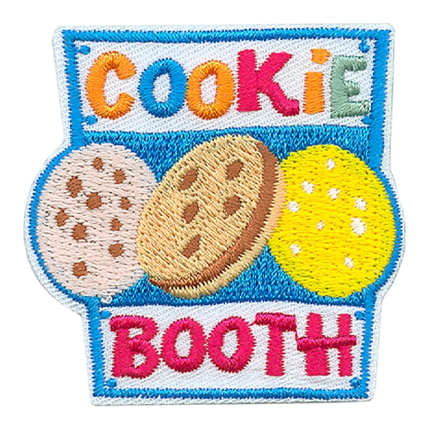 12 pieces 2" Custom Activity Scouts Applique Fun Patches - Cookie Booth ...