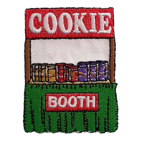 12 pieces 2" Custom Activity Scouts Applique Fun Patches - Cookie Booth ...