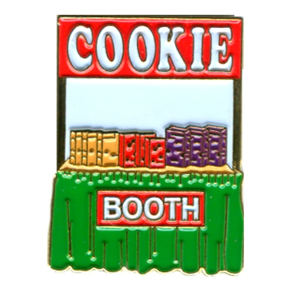 12 pieces 2" Custom Activity Scouts Applique Fun Patches - Cookie Booth Pin - Walmart.com