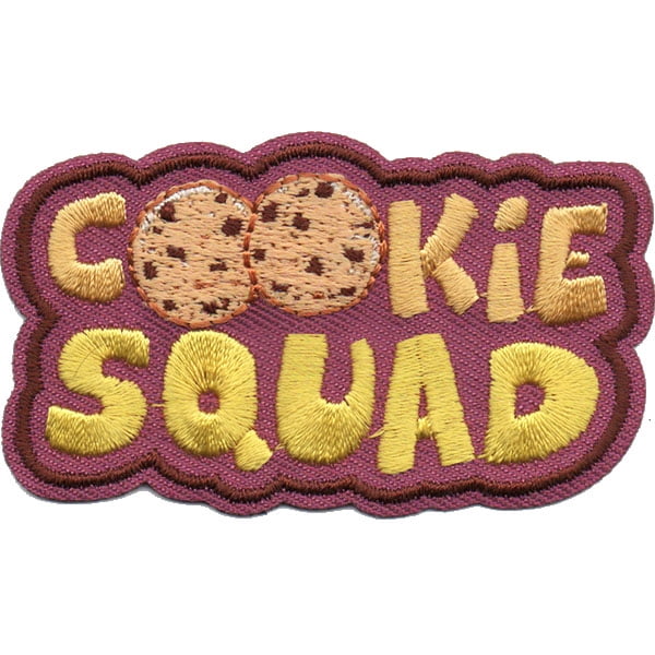 12 pieces 2" Custom Activity Scouts Applique Fun Patches - Cookie Squad ...