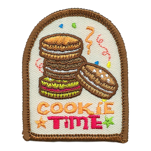 12 pieces 2" Custom Activity Scouts Applique Fun Patches - Cookie Time ...