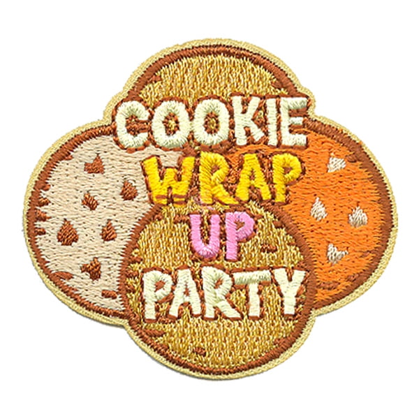 12 pieces 2" Custom Activity Scouts Applique Fun Patches - Cookie Wrap ...