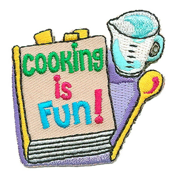 12 pieces 2" Custom Activity Scouts Applique Fun Patches - Cooking Is ...
