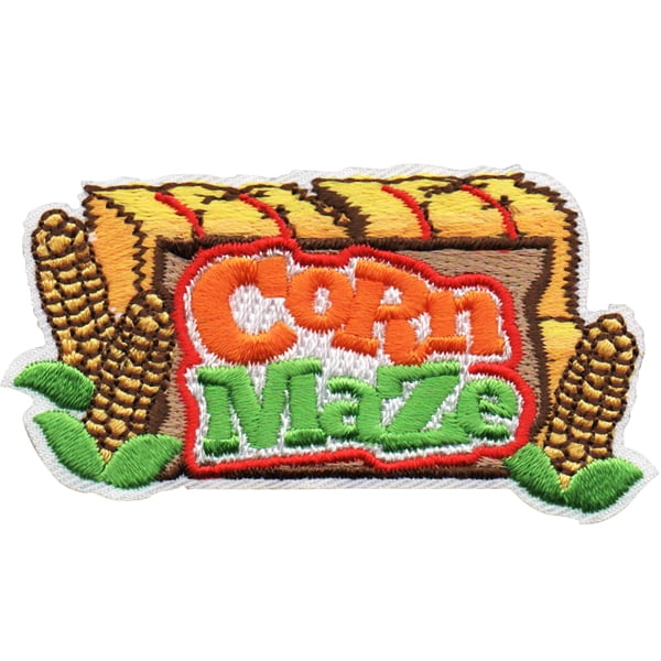 12 pieces 2" Custom Activity Scouts Applique Fun Patches - Corn Maze ...