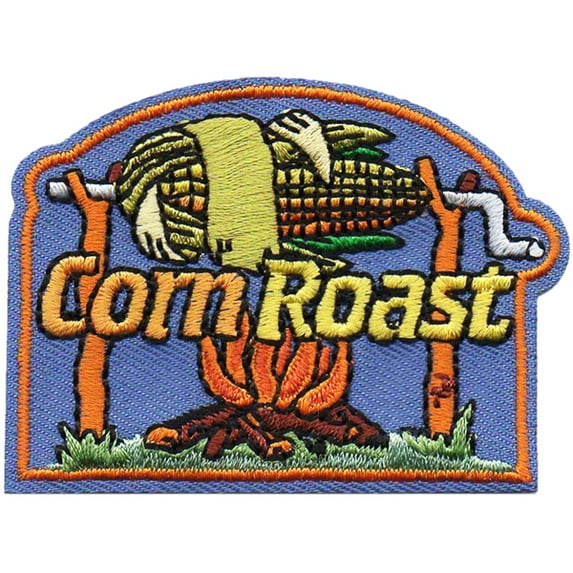 12 pieces 2" Custom Activity Scouts Applique Fun Patches - Corn Roast ...