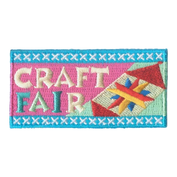 12 pieces 2" Custom Activity Scouts Applique Fun Patches - Craft Fair ...