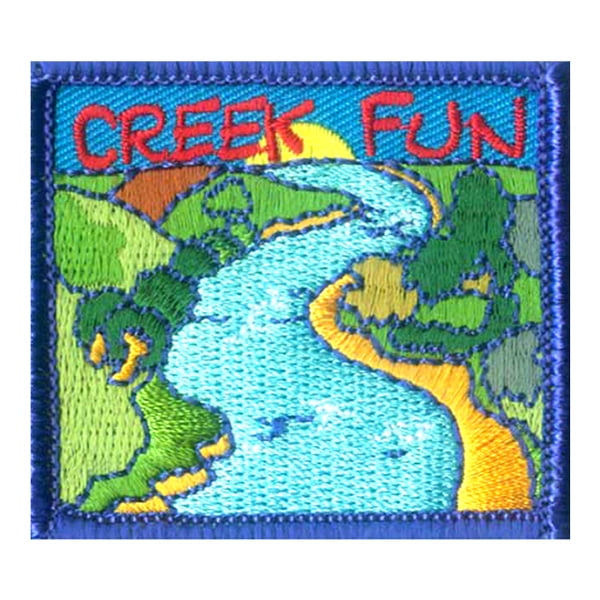 12 pieces 2" Custom Activity Scouts Applique Fun Patches - Creek Fun ...