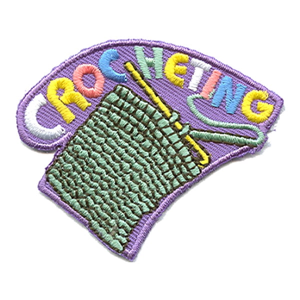 12 pieces 2" Custom Activity Scouts Applique Fun Patches - Crocheting ...
