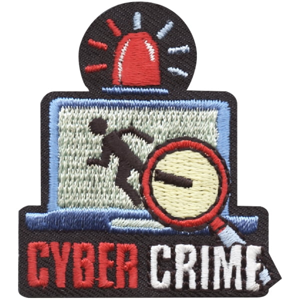 12 pieces 2" Custom Activity Scouts Applique Fun Patches - Cyber Crime ...
