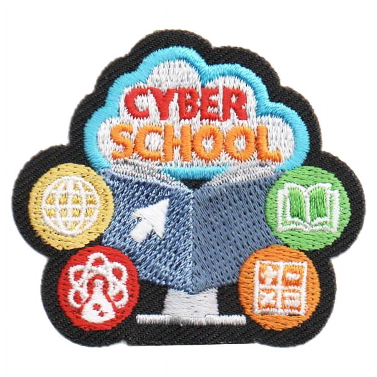 12 pieces 2" Custom Activity Scouts Applique Fun Patches - Cyber School ...