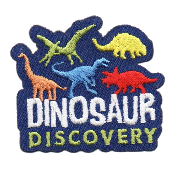12 pieces 2" Custom Activity Scouts Applique Fun Patches - Dinosaur ...