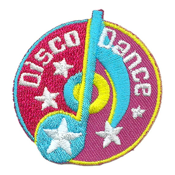 12 pieces 2" Custom Activity Scouts Applique Fun Patches - Disco Dance ...