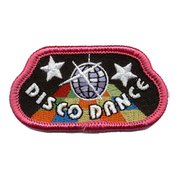 12 pieces 2" Custom Activity Scouts Applique Fun Patches - Disco Dance ...