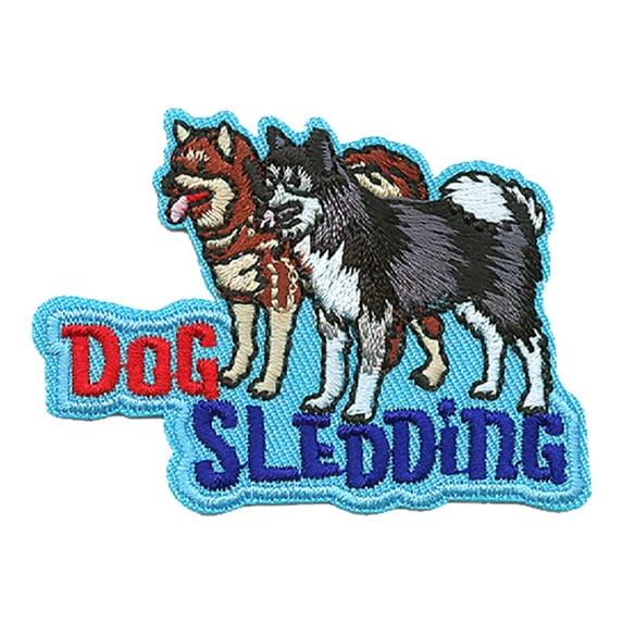 12 pieces 2" Custom Activity Scouts Applique Fun Patches - Dog Sledding ...