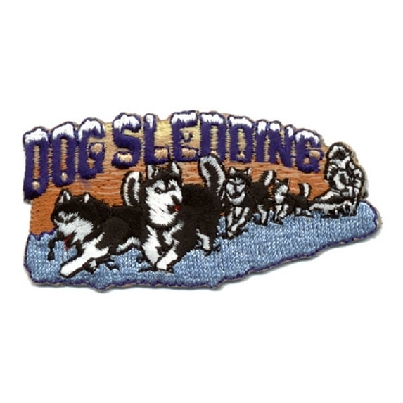 12 pieces 2" Custom Activity Scouts Applique Fun Patches - Dog Sledding ...