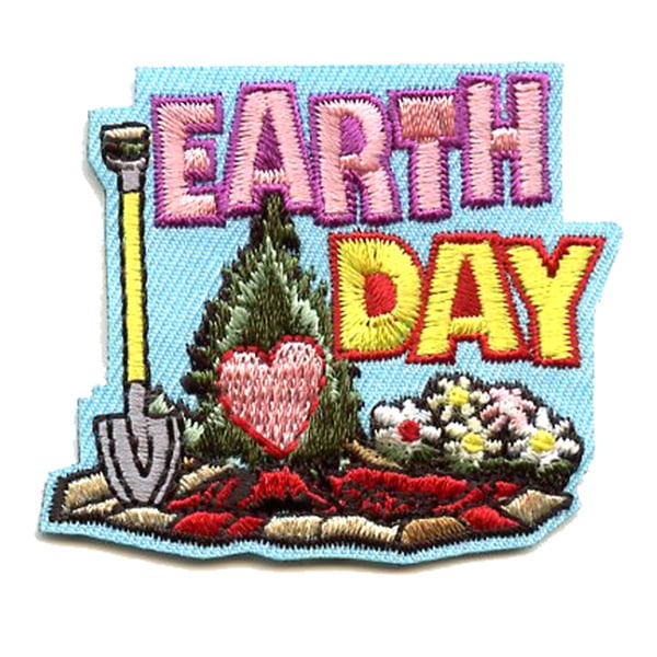 12 pieces 2" Custom Activity Scouts Applique Fun Patches - Earth Day ...