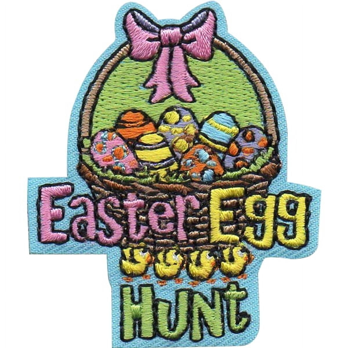 12 pieces 2" Custom Activity Scouts Applique Fun Patches - Easter Egg ...
