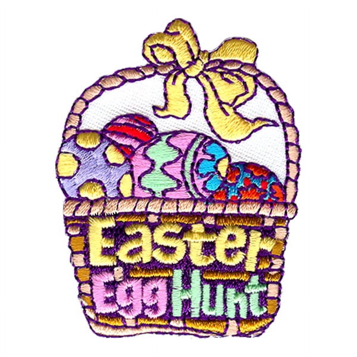 12 pieces 2" Custom Activity Scouts Applique Fun Patches - Easter Egg ...