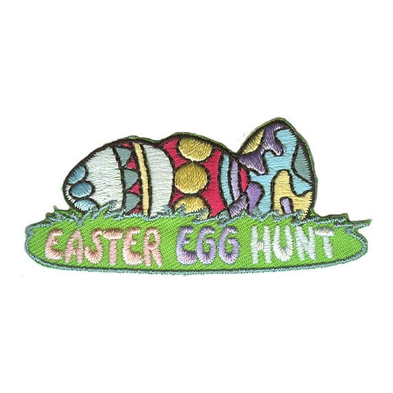 12 pieces 2" Custom Activity Scouts Applique Fun Patches - Easter Egg ...