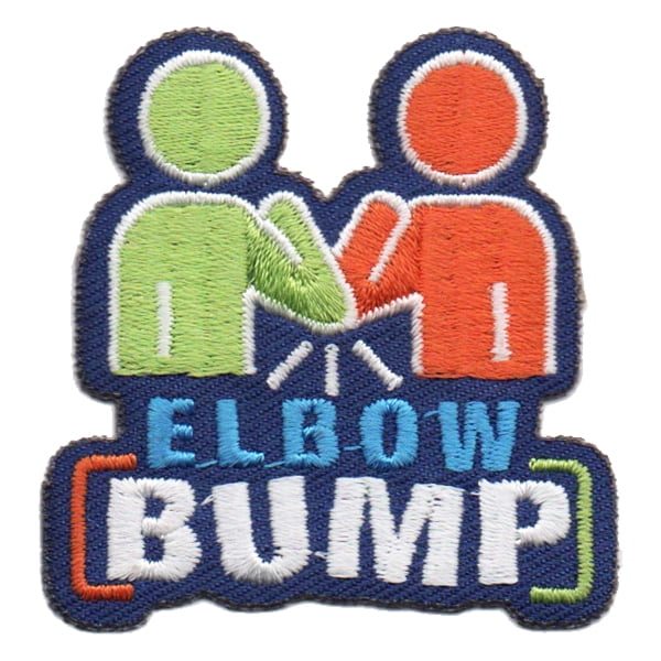 12 pieces 2" Custom Activity Scouts Applique Fun Patches - Elbow Bump ...