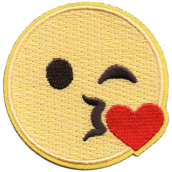 12 pieces 2" Custom Activity Scouts Applique Fun Patches - Emoji - Blow ...